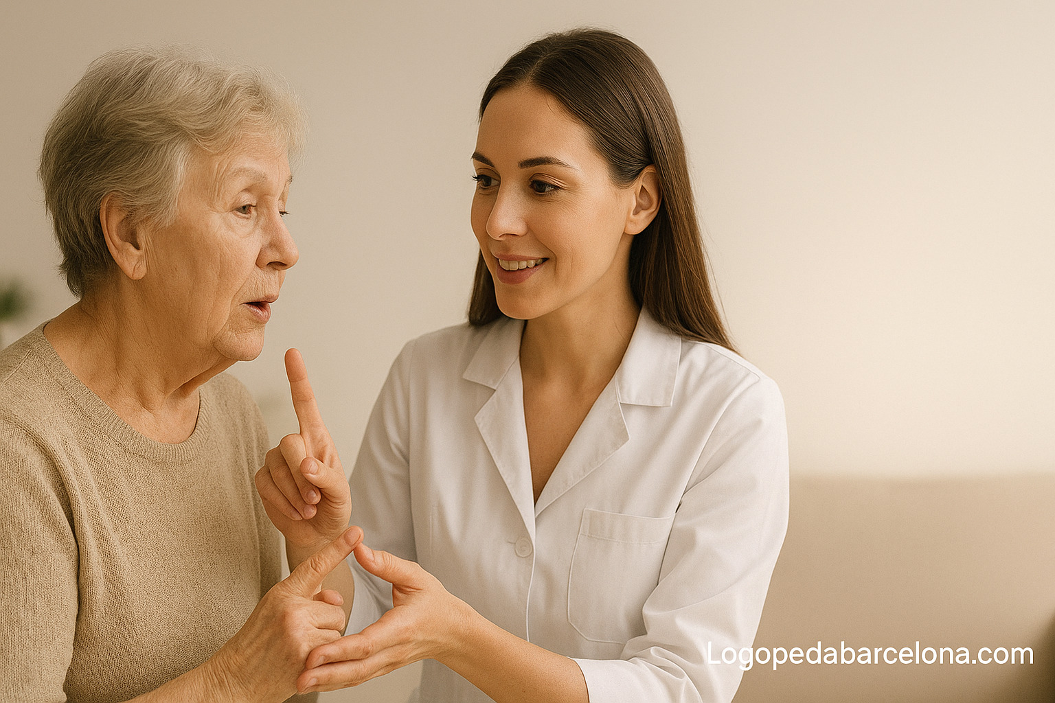 Logopeda en Barcelona: apoyo en enfermedades neurodegenerativas